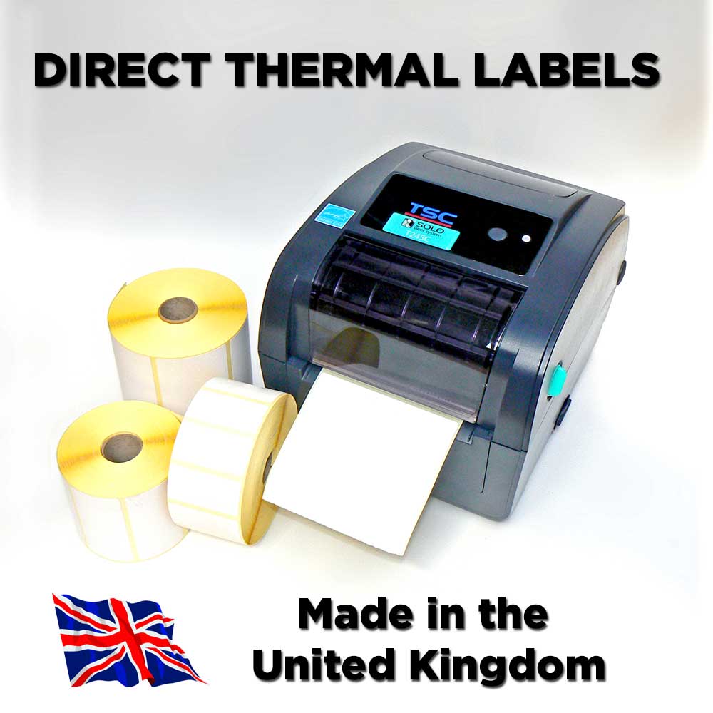 Direct Thermal Polypropylene Labels - Desktop Printers – 638 Labels