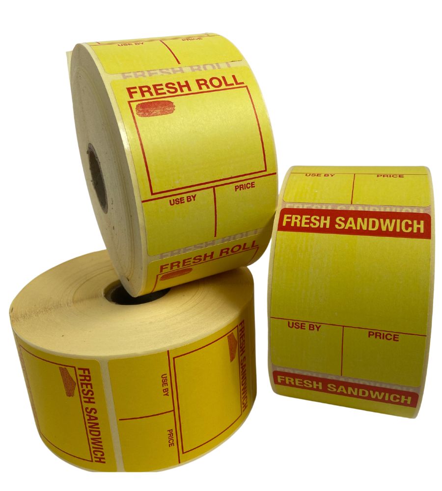 Sandwich Labels and Labelling, Printers & Software – 638 Labels